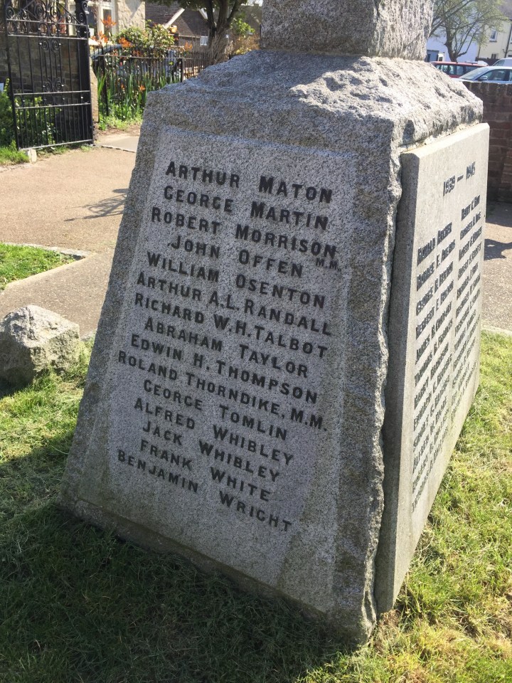 Arthur John Maton, a casualty of HMS Vanguard – Genealogy Jude