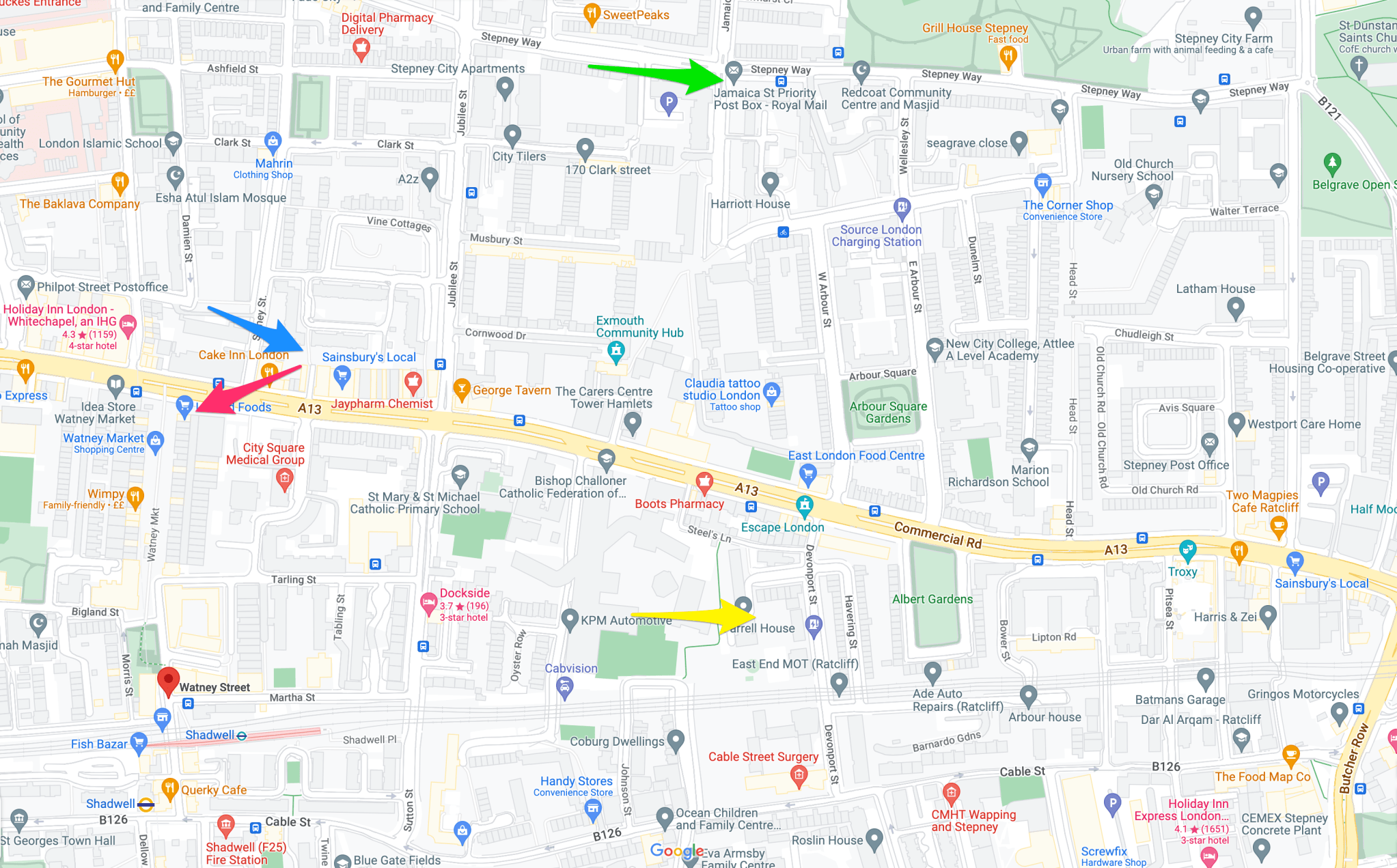 Lost in London – Mapping London Addresses – Genealogy Jude