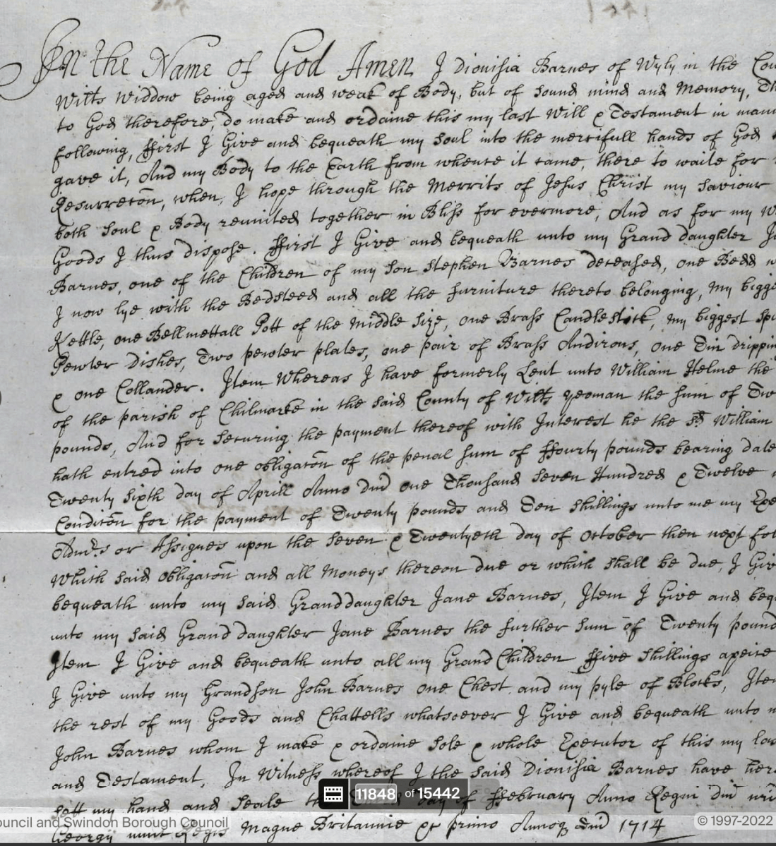 The Wonderful World of Wills – Genealogy Jude